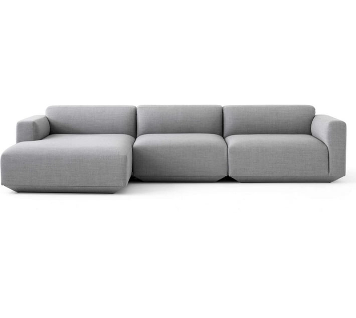 Tp2 furniture 9902049326268 Velvet 4 Seater Sofa (Finish Colour - Grey ...