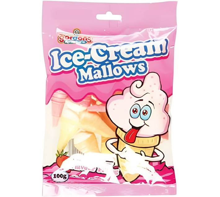 Gordons Sweets Sweet mallow gs ice cream s/ber 100g (th Bag (6 x 100 g) | Makro