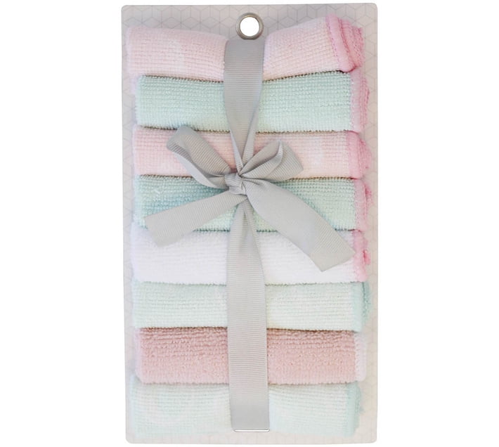 Snuggletime Cotton Bath Gamcha (Pack of 8, Pink) | Makro