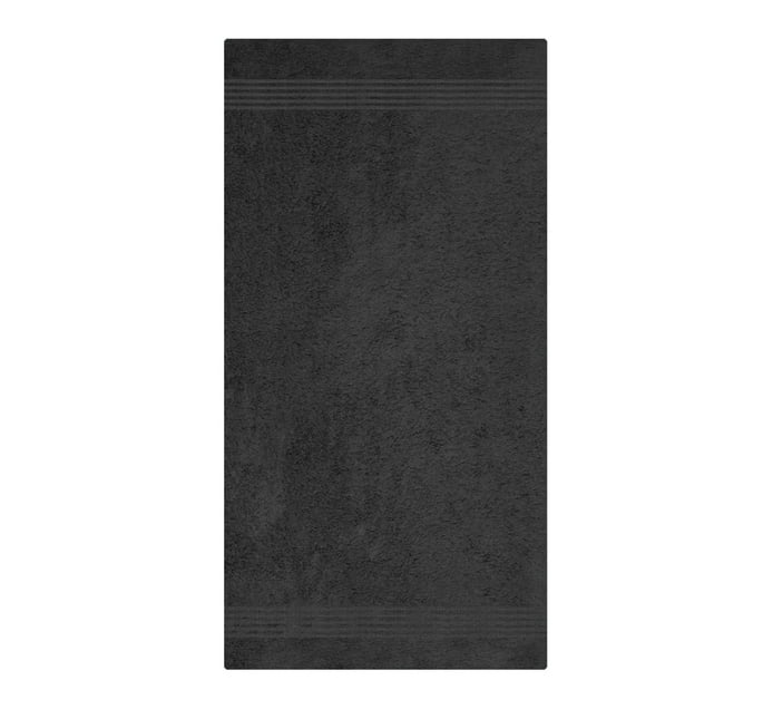 Buy Glodina Marathon Cotton Bath Towel Black 70cm x 130cm in Bulk ...