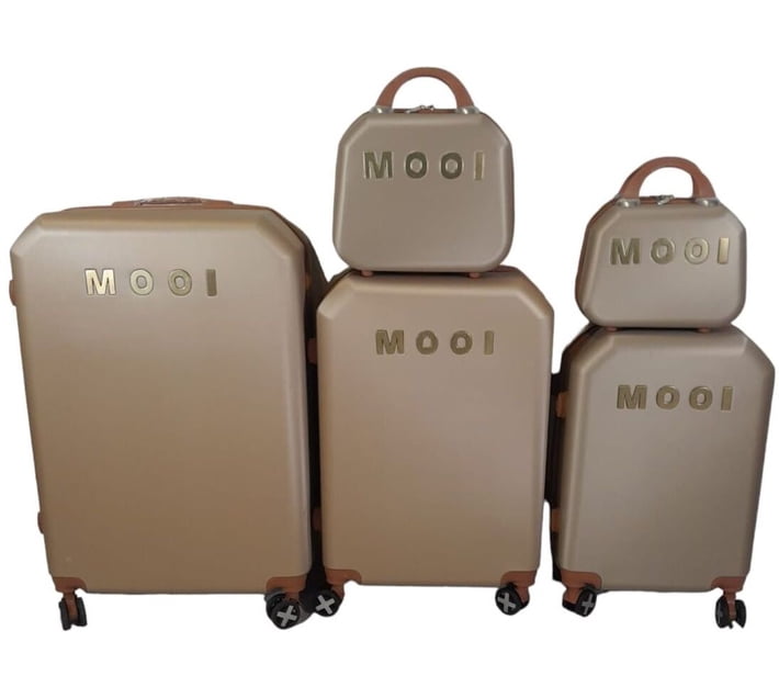 SMTE - Mooistar Quality Luggage Suitcase Hardshell 5 Piece Cabin ...