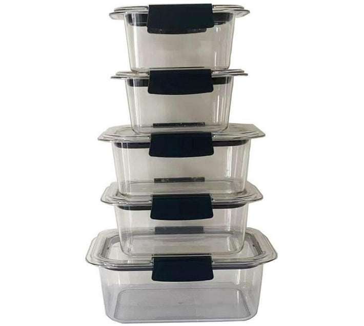 Melzware Polypropylene Utility Container - 0 l (Pack of 5, White) | Makro