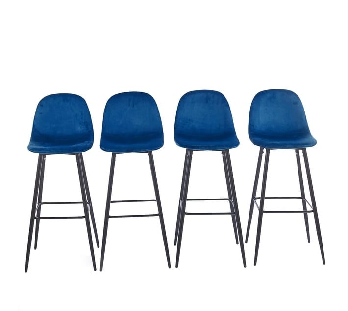 Someone’s in a Makro 4 PCS Bar Stools Cloth Counter Kitchen Island Bar ...