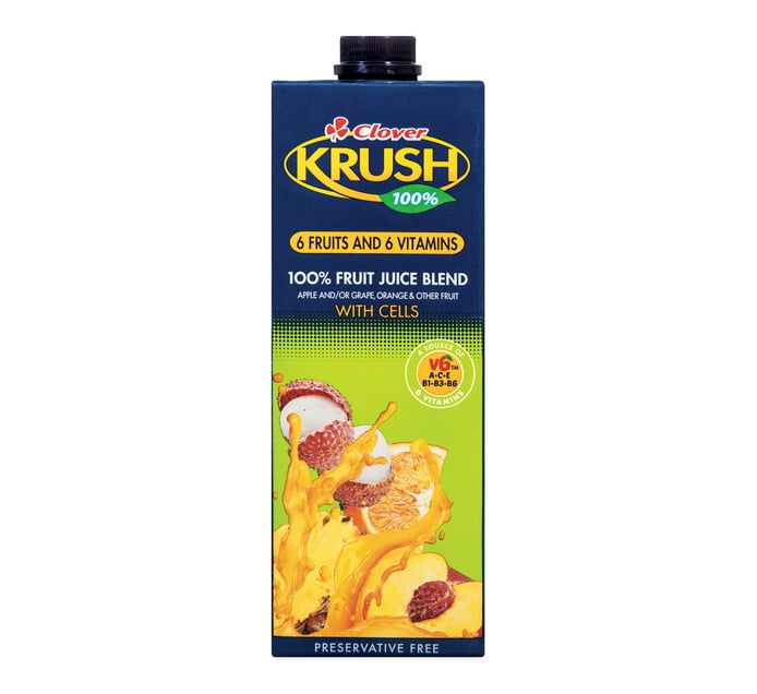 Clover 1 x 1lt Krush Uht Juice | Makro