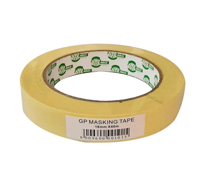 Masking Tape Avast General Purpose 18mmx40m | Makro