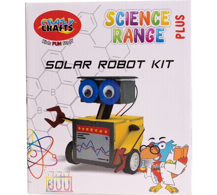 CRAZY CRAFTS Science Range Plus - Solar Robot Kit Do-it-yourself Kits ...