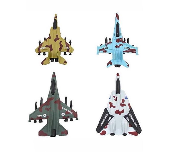 Someone’s in a Makro Die-cast Pull Back Military Fighter Jet Model Set ...