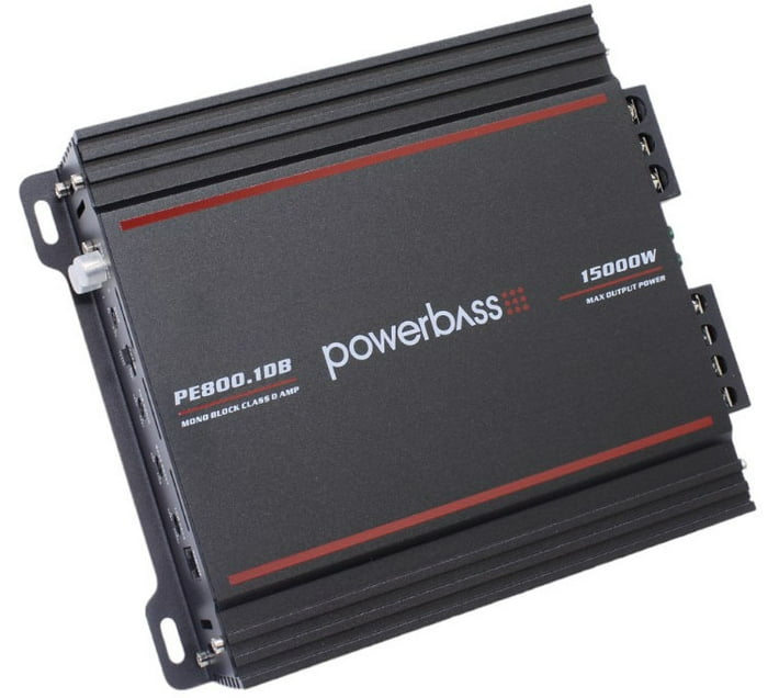 Powerbass PE800.1DB Mono Class D Car Amplifier () | Makro