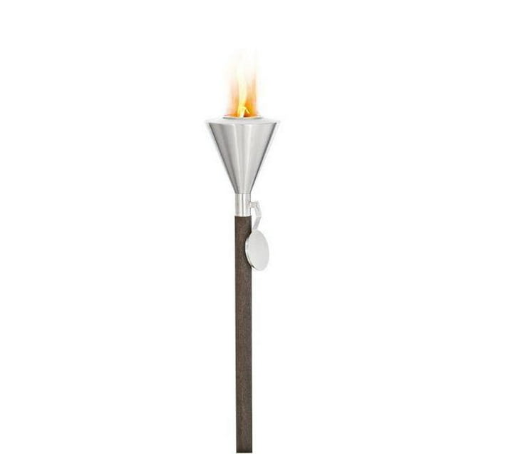 Someone’s in a Makro blomus Garden Torch Stainless Steel Gel Burning ...