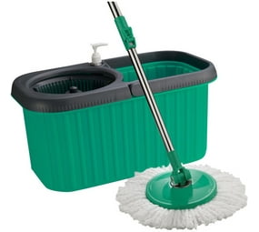 Verimark Floorwiz Spin Mop and Bucket Set With Free Scrubbing Brush Mop ...