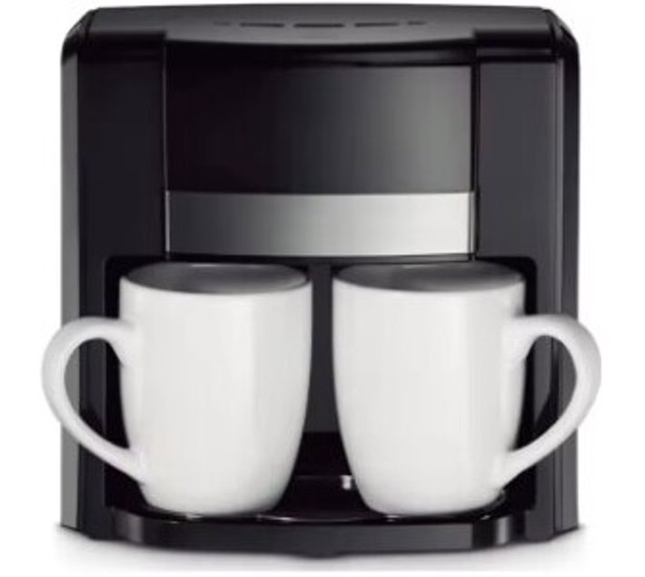 Buy LUMA BELLA Coffee and tea machine 2 Cup Coffee Machine (Silver) in ...