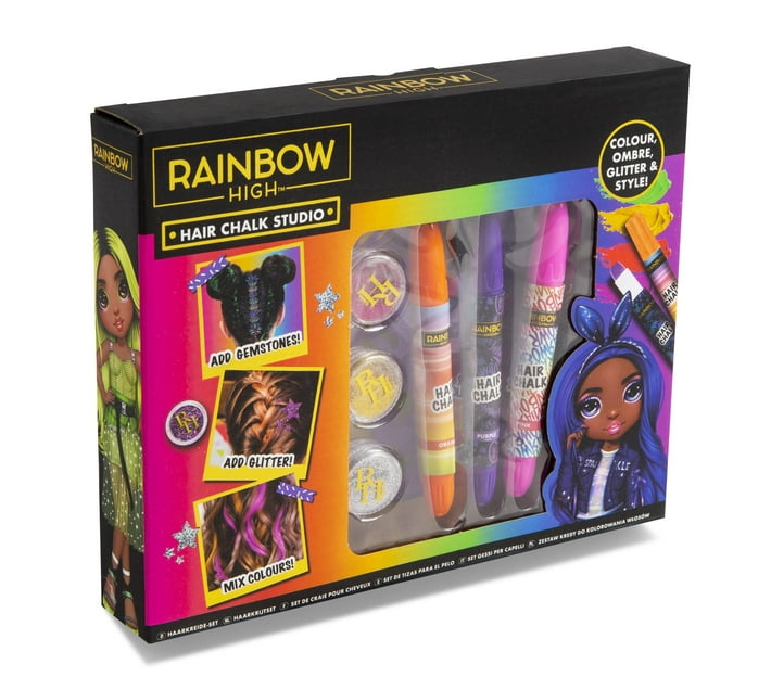 Someone’s in a Makro Rainbow High Hair Chalks Mood