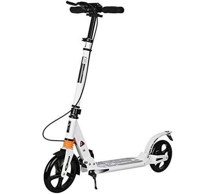 Generic City Rider Scooter with Disk Brakes - White - 10 years Scooter ...