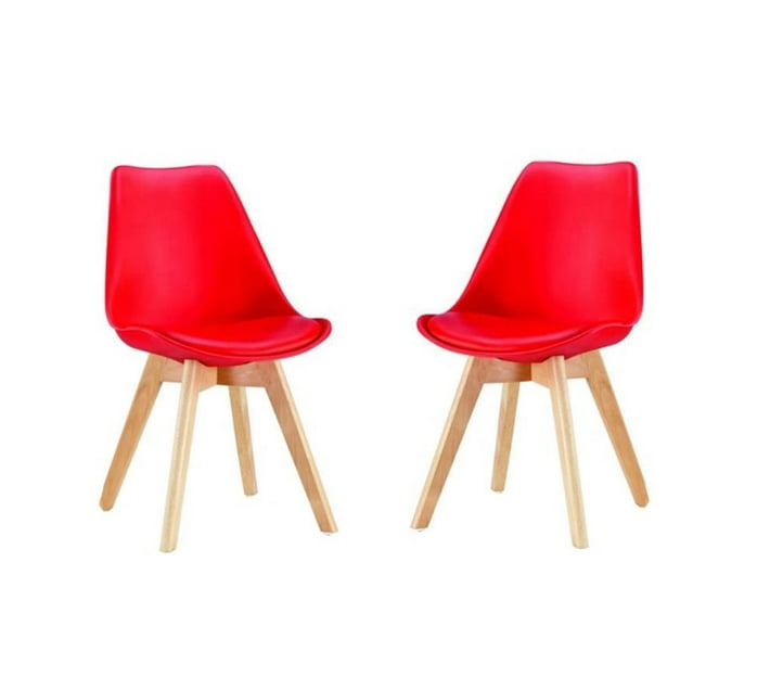 Someone’s in a Makro Tropique Dining Chair: Set of 2 Red Chairs with ...