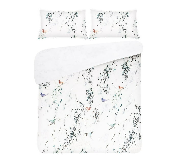 Someone’s in a Makro Republic Umbrella Double Blossom Bird Duvet Cover Mood