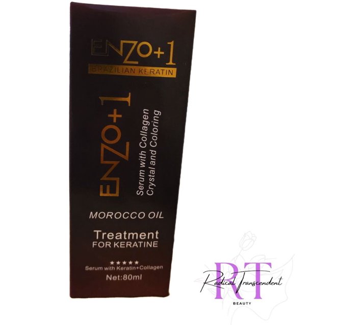 Enzo Morocco Oil Treatment for Keratine 80ml Hair Oil (80 ml) | Makro