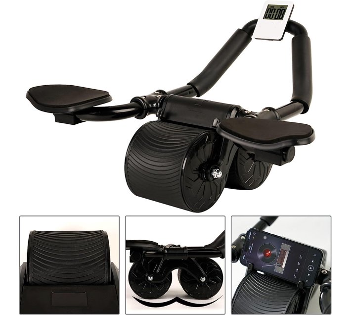 Ditabol Ab Roller Wheel Automatic Rebound Domestic Abdominal Exerciser ...