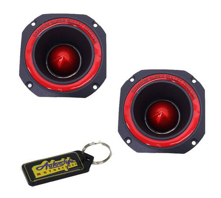 Someone’s in a Makro Ice Power 1500w Red Super Bullet Tweeters - Set ...