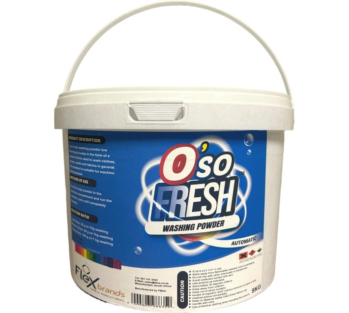 Buy O'SO FRESH WASHING POWDER Washing Powder 5 kg () in Bulk | Makro ...
