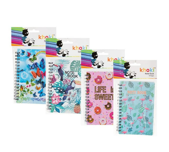 Someone’s in a Makro A6 Spiral Bound Note Book 78 Page - Pack of 4 Mood