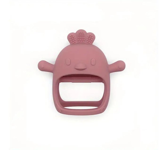 Someone’s in a Makro BabyWombWorld Silicone Teether Baby Soothing ...