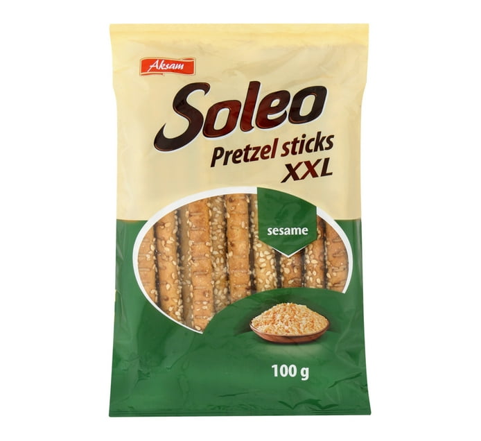 Someones In A Makro Soleo Xxl Pretzel Sticks Sesame 12 X 100 G Mood