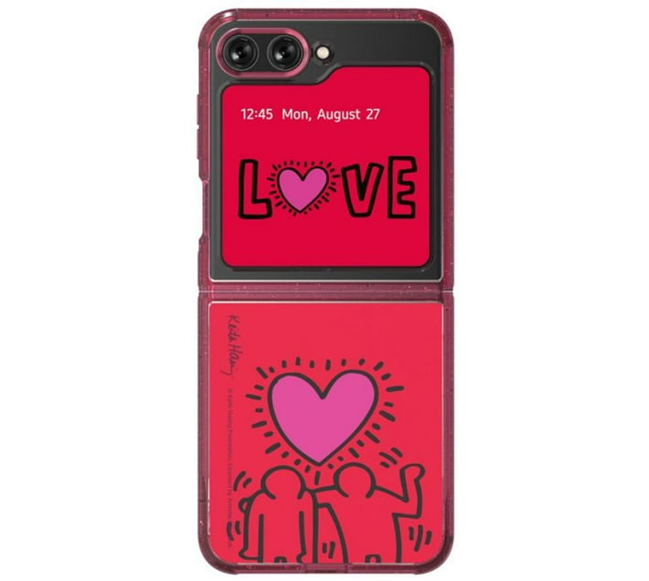 Someone’s in a Makro Samsung Galaxy Z Flip 5 SMAPP Keith Haring Case ...
