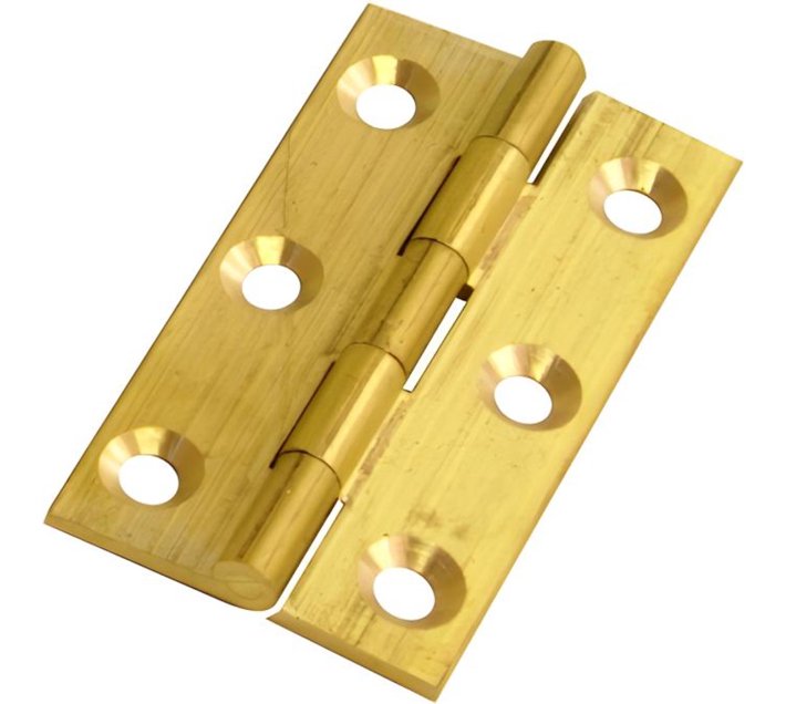 Someone’s in a Makro Mackie - Hinge Butt Solid Brass 50x29mm Mood