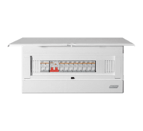 NUR Flush Mini Rail 16 Way Distribution Board Builders | Electrical and ...