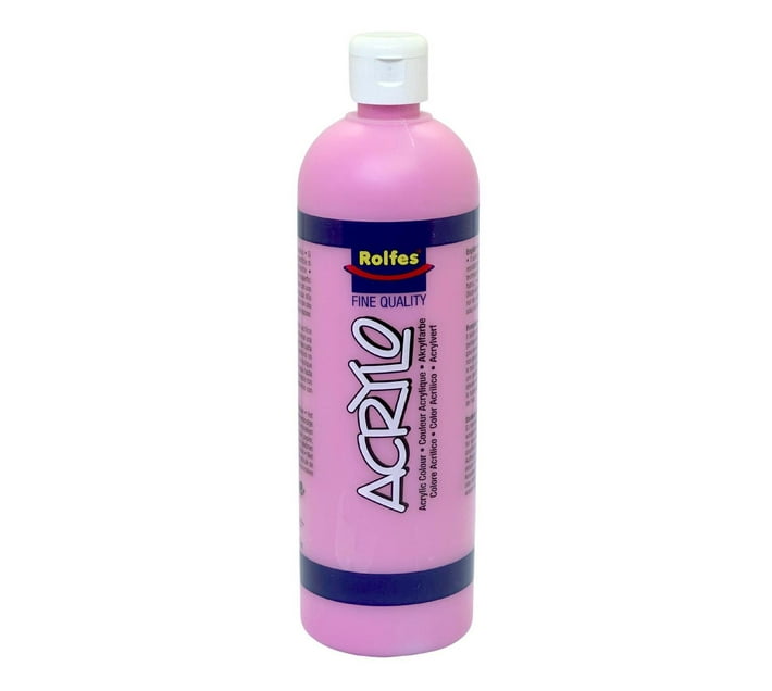 Someone’s in a Makro Rolfes Acrylo Acrylic Paint 500ml Rose Pink Pack ...