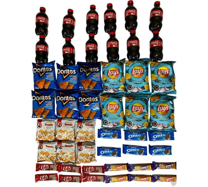 Coca-Cola Snack Hamper Bundle - 48 Items (48 x 4 kg) | Makro
