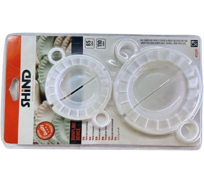 Shind KT-32197 Dumpling Device 85mm & 110mm Plastic Cutter Kitchen Tool ...