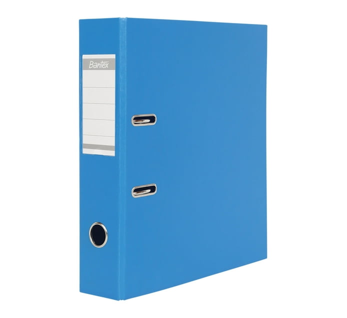 Buy Bantex PVC Lever Arch File Blue in Bulk | Makro Business
