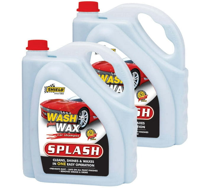 SHIELD WASH AND WAX CAR SHAMPOO Vehicle Washing Liquid (5000 ml) | Makro