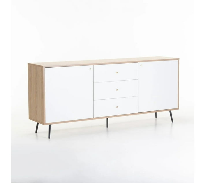 Markini 2 Door 3 Drawer Sideboard 3698600579952 Solid Wood Free ...