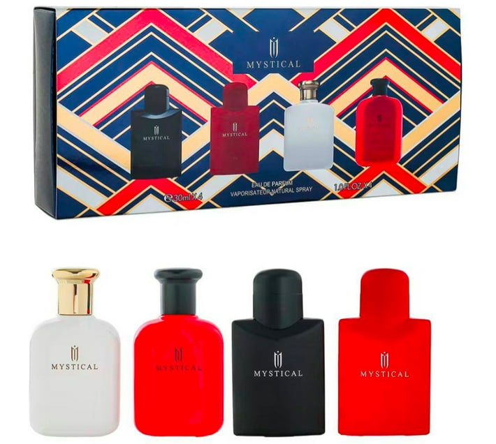 MYSTICAL Perfume Set Eau de Parfum - Floral for Boys (2 ml, Pack of 4 ...