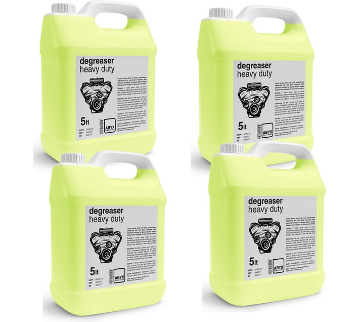 Abyx 4 x 5lt Heavy Duty Degreaser (20 L) | Makro