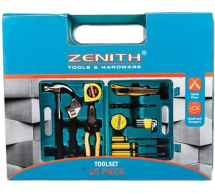 Zenith Tools & Hardware Toolset 15pce in case Gym & Fitness automotive ...