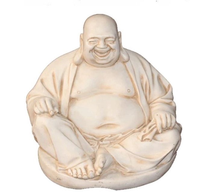 ML Extra Large Laughing Buddha Decorative Showpiece - 28 cm (Resin ...