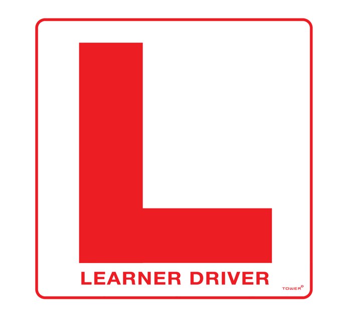 Someone’s in a Makro Tower 165x175mm Learner Driver Sticker Each Mood