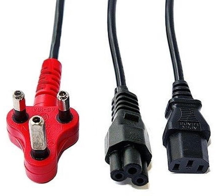 Dell PC-6DICH13BK2.8 Three Pin Plug (Black) | Makro