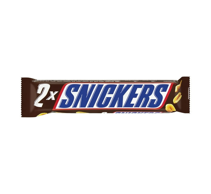 Buy Snickers Twin Pack Chocolate Bars (24 x 80g) in Bulk | Makro Business