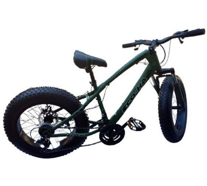 Buy Eco 20 inch fat tyre mountain bike 20 inch (7 Gear, Green) in Bulk ...