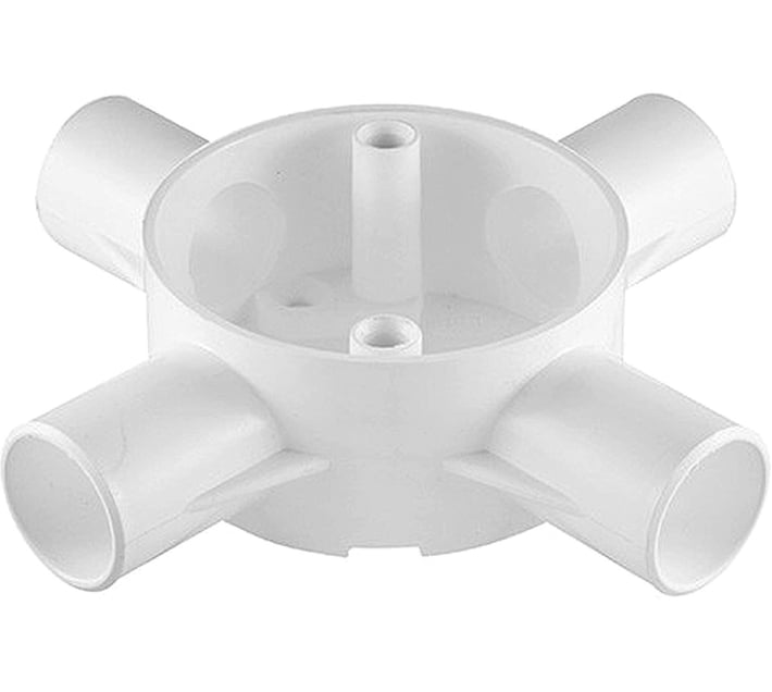 Alphacell PVC box 4 way side entry (noscrews) Screws (1 Tools) | Makro
