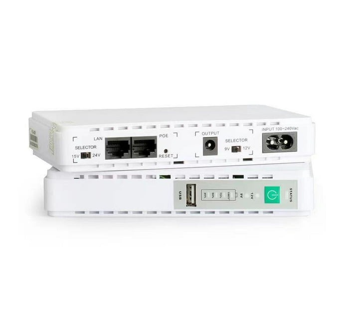Backup power supply 5/9/12Vdc mini DC UPS ideal for wifi, router ...