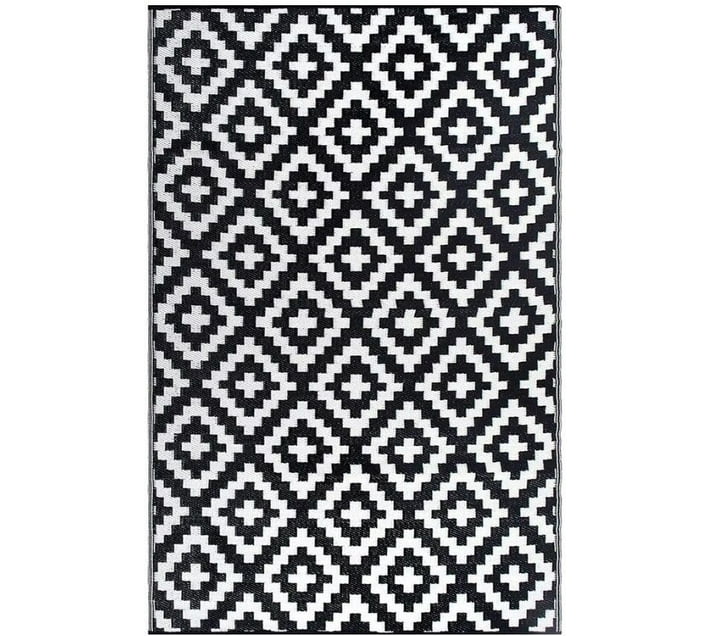 Generic Black, White Cotton, Polyester Area Rug (0 cm, X 0 cm ...
