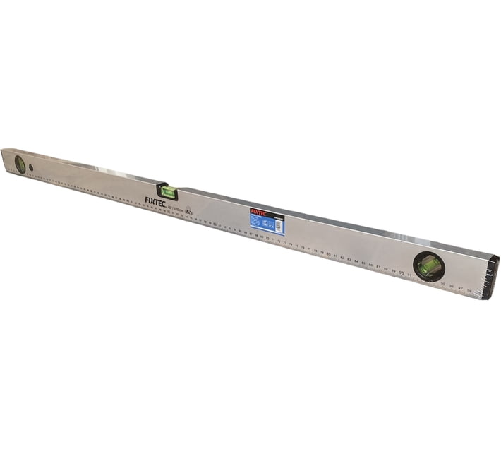 FIXTEC 40" 100cm Spirit Level Magnetic Edge Magnetic Box Beam Level ...