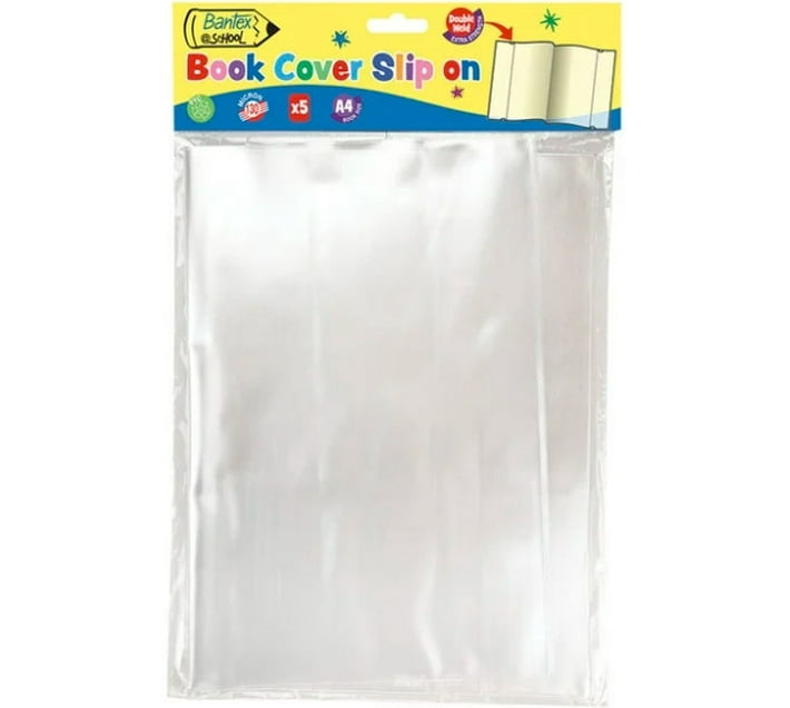 Buy Bantex Book Wrap Cover (10, White) in Bulk | Makro Business