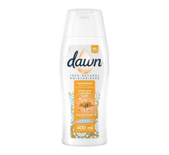 Dawn Body Lotion Radiant Glow 6 x 400ml Makro