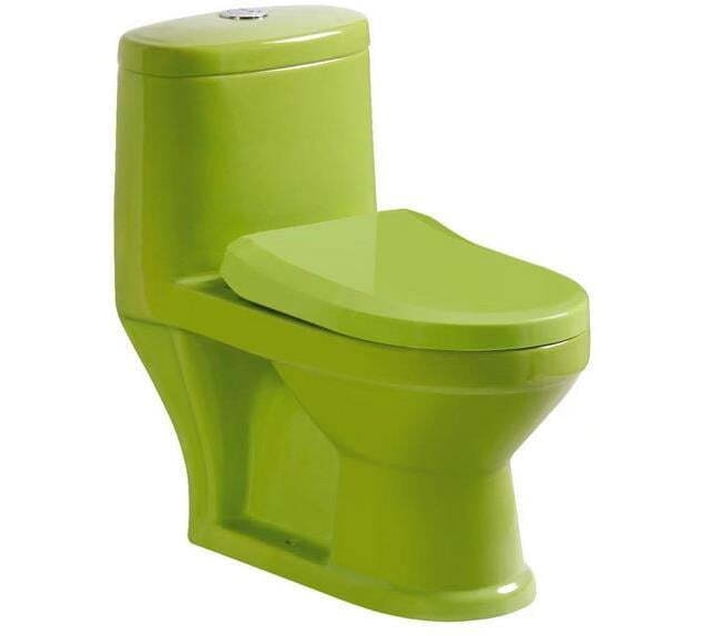 Red Star Western One-piece Floor Mount Elongated Commode for Healthcare ...